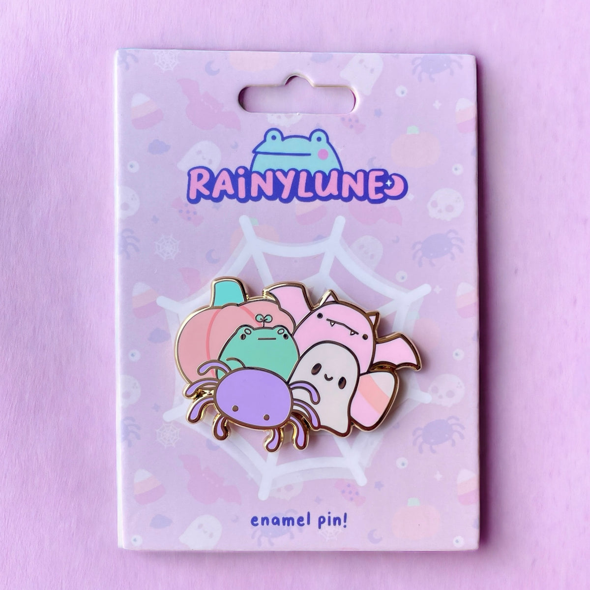 Halloween Plushies Sprout Pin – rainylune