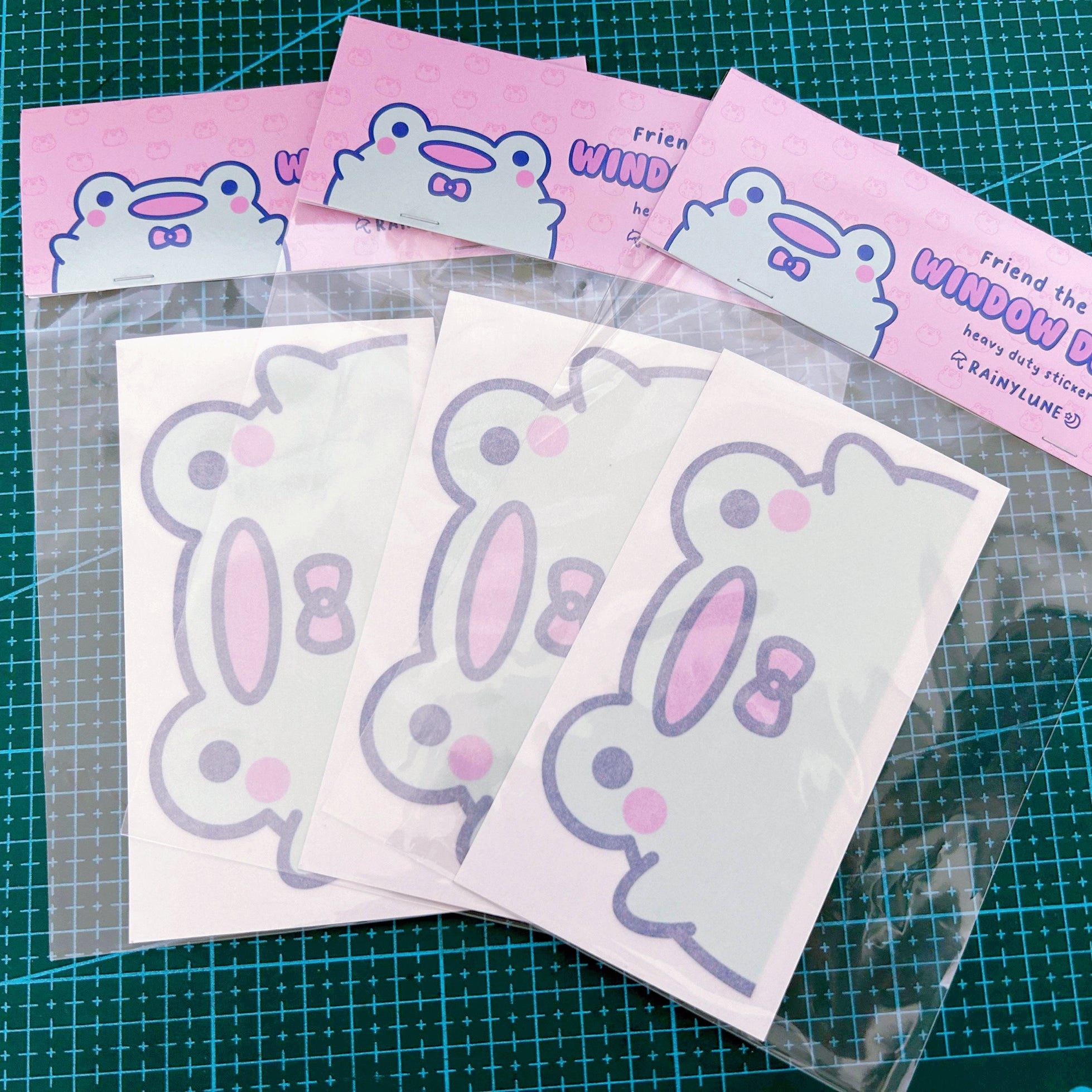 Friend the Frog Car Sticker – rainylune