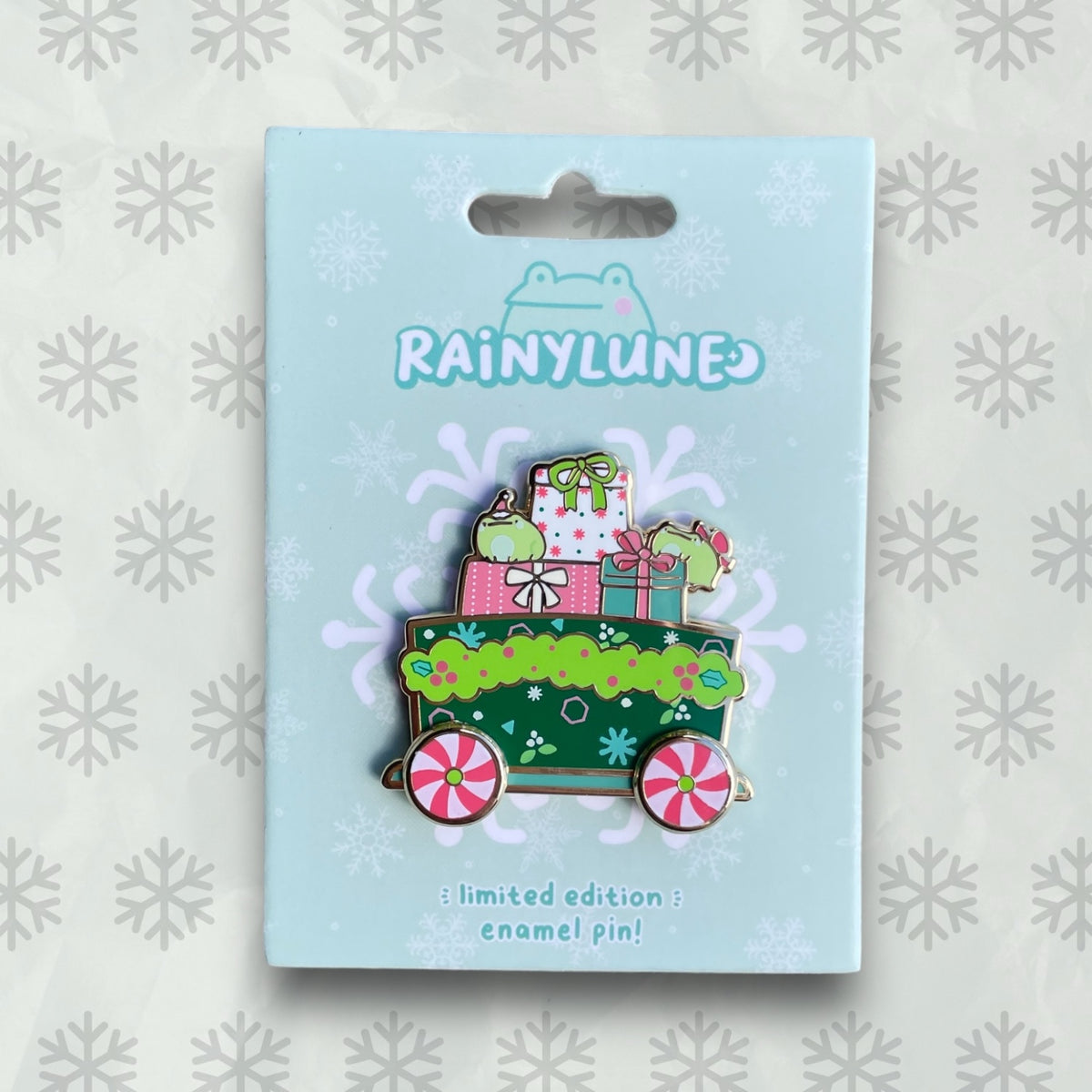 Christmas Train Cart Pin (Limited Edition) – rainylune