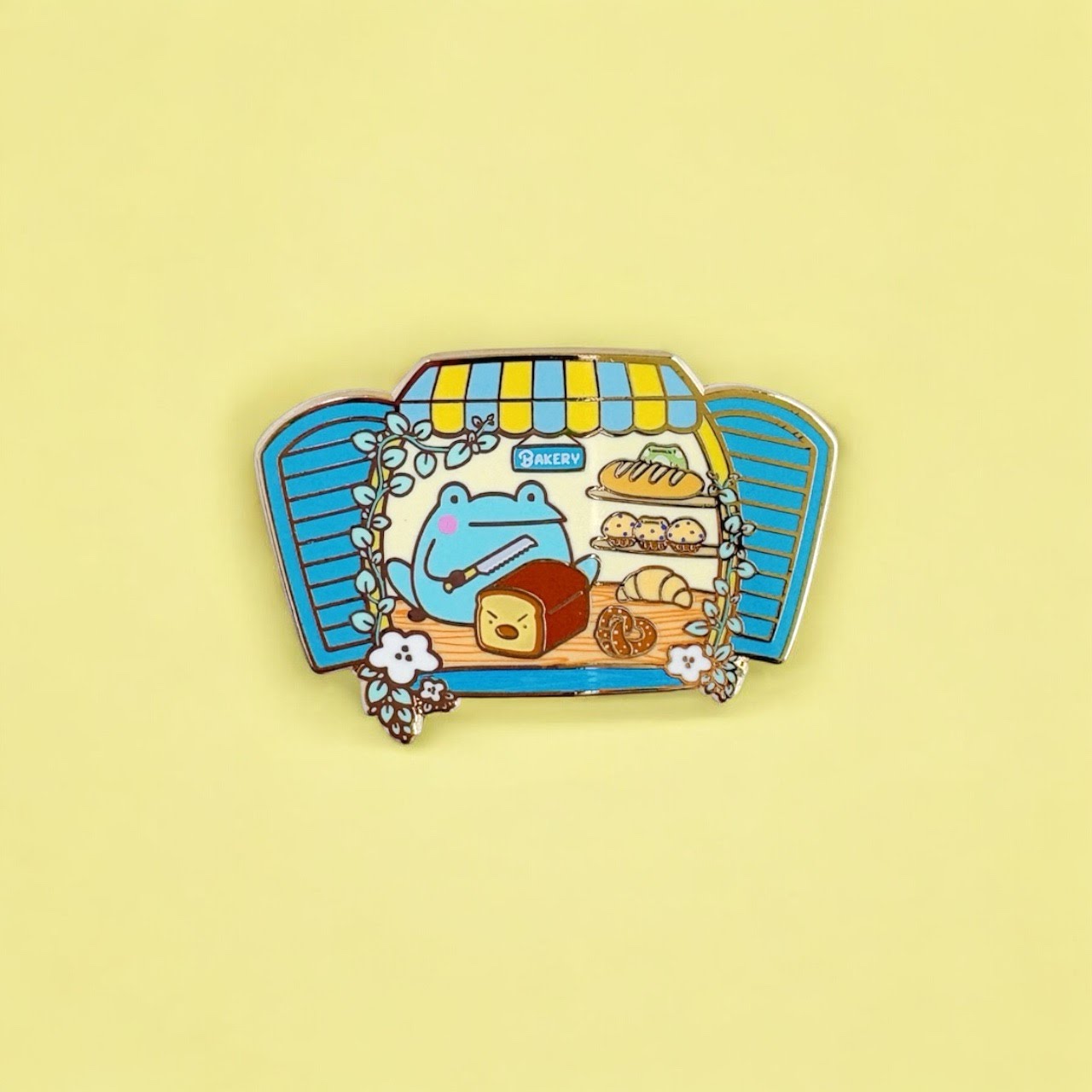 Bakery Son the Frog Pin – rainylune