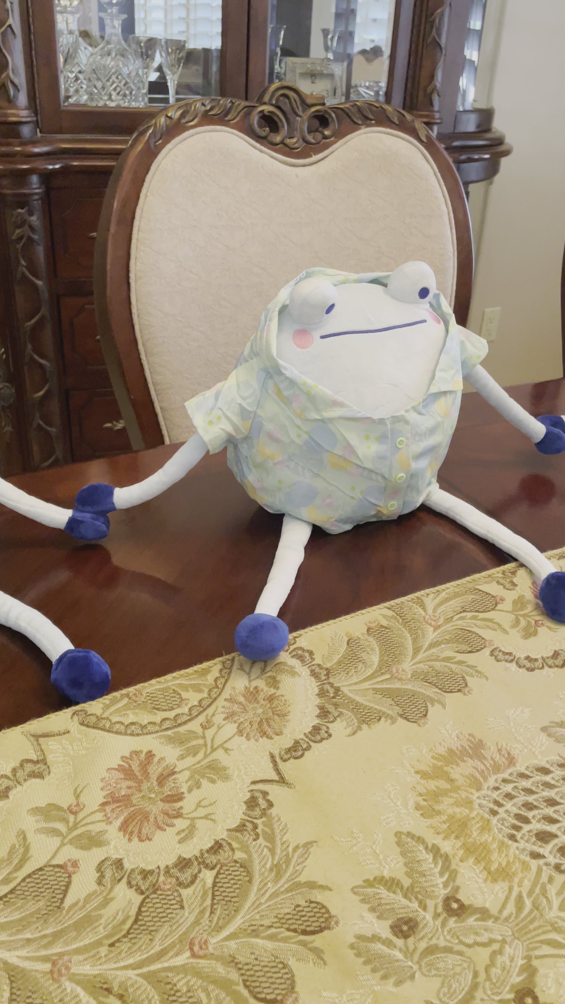 Long Limbed Son the Frog Plushie – rainylune