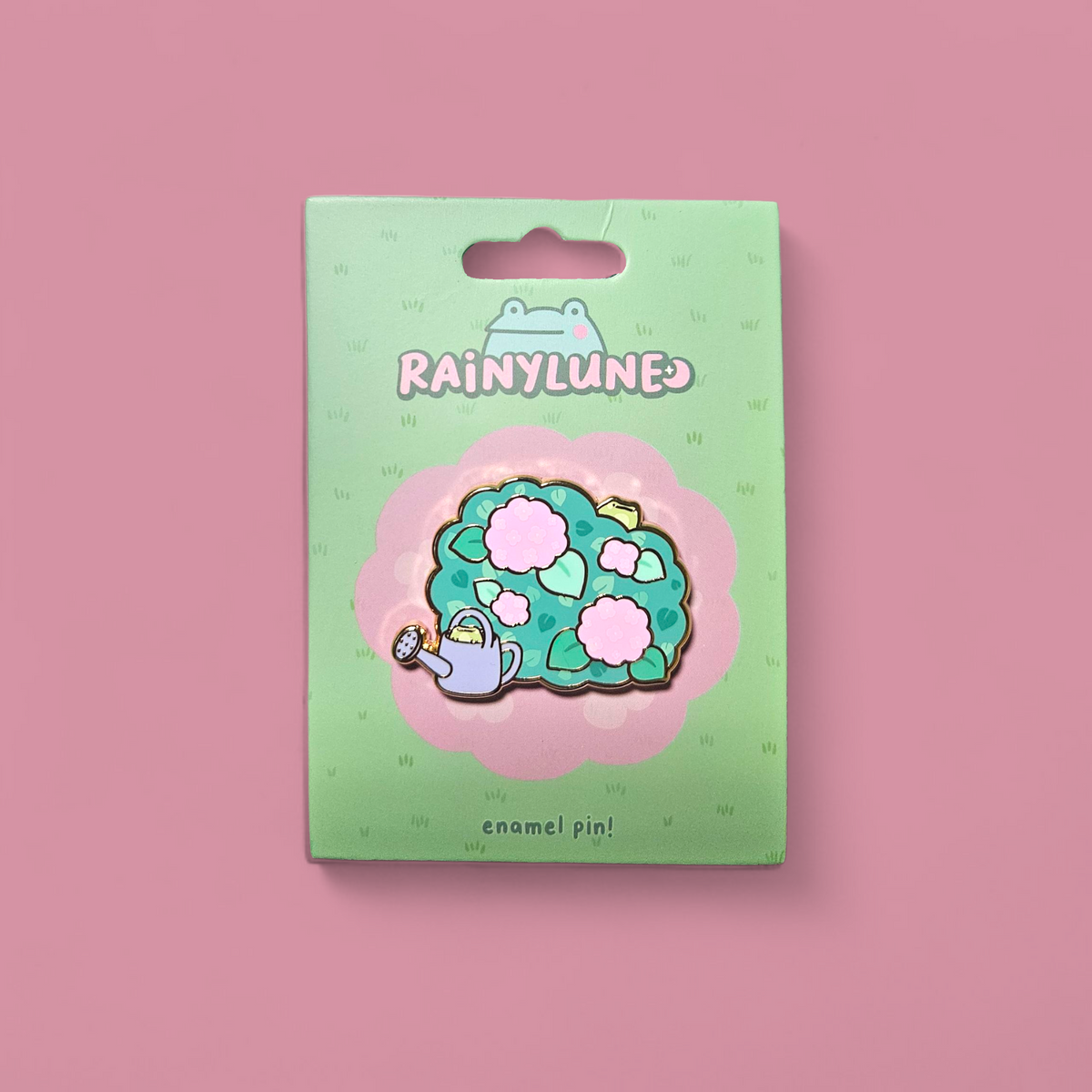 Bushy Business Frog Pin – rainylune