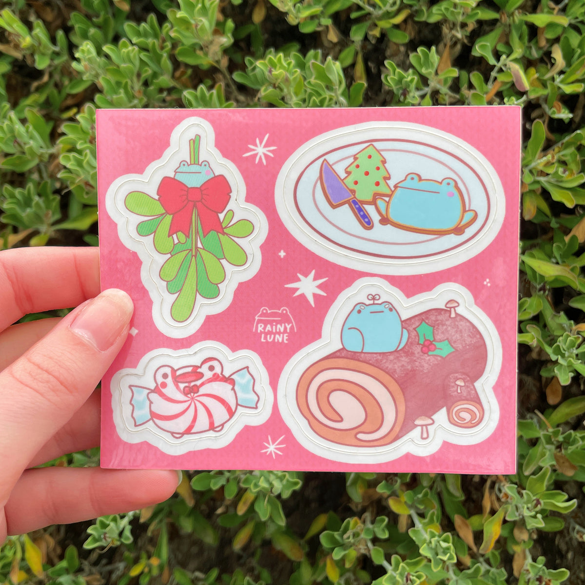 Festive Holiday Desserts Sticker Sheet – rainylune