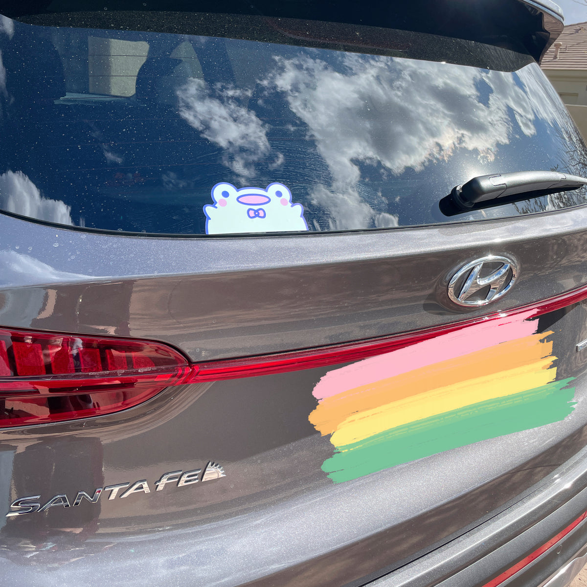 Friend the Frog Car Sticker – rainylune