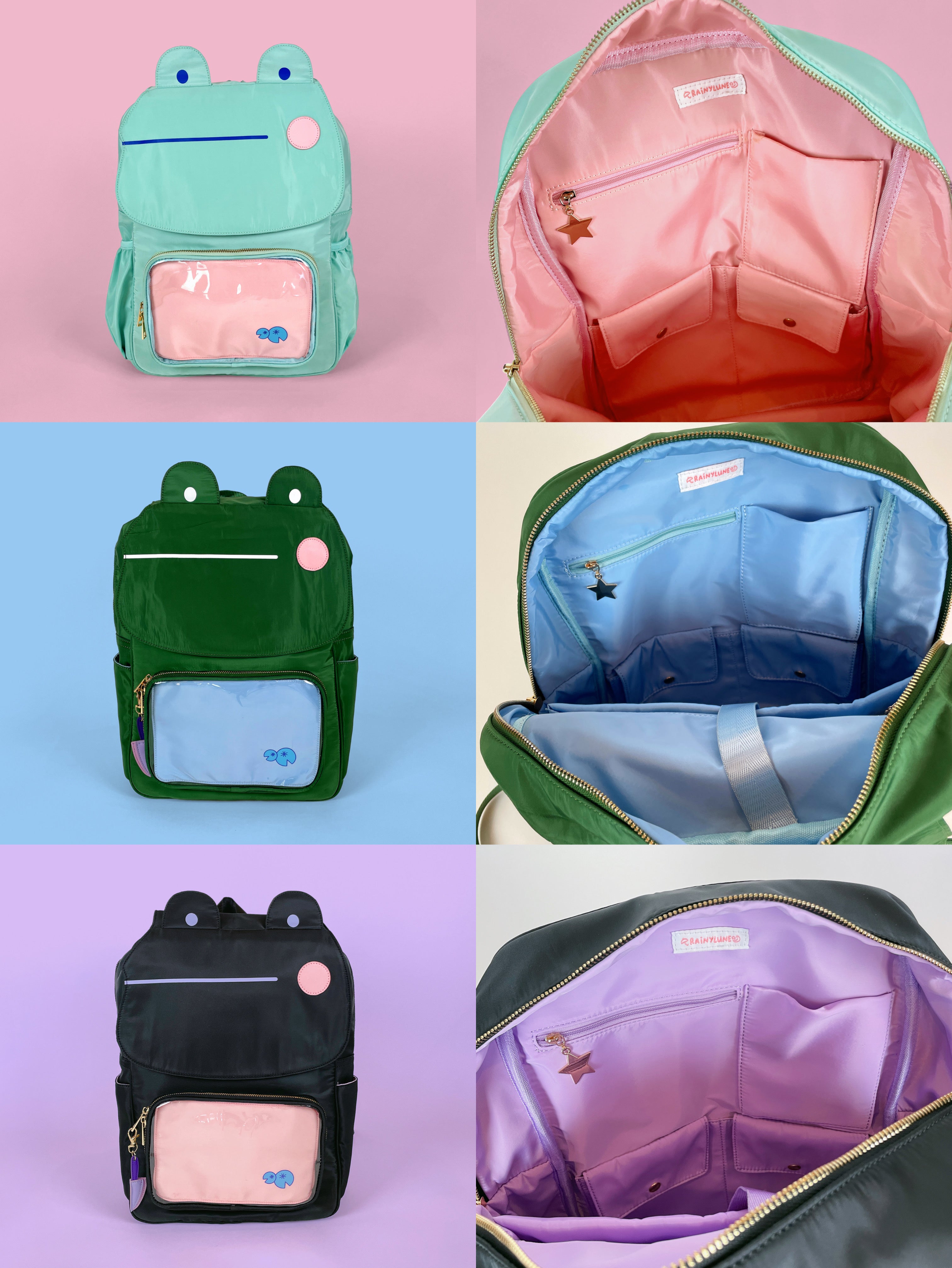 Son the Frog Ita Bag - Large Backpack – rainylune