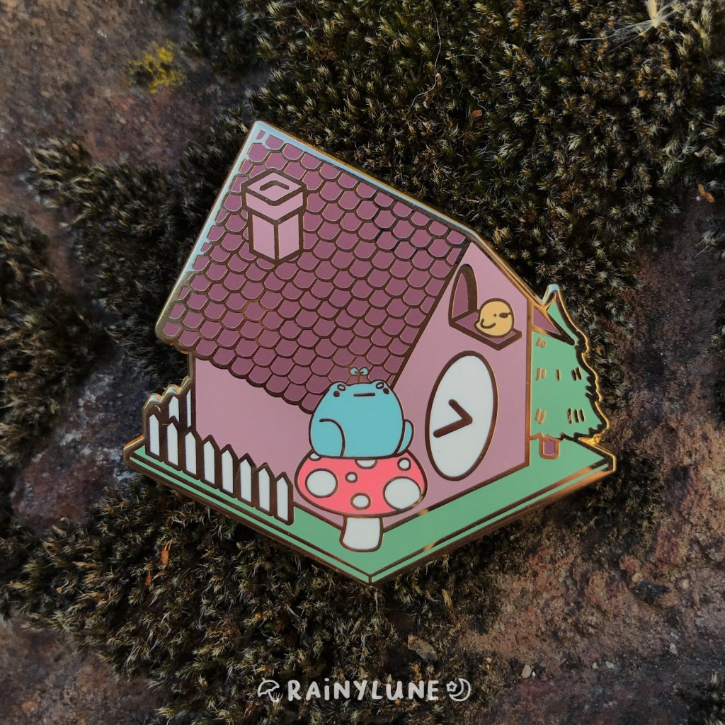 Clock Sprout Pin – rainylune