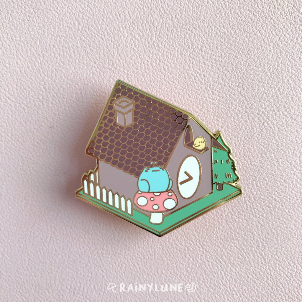 Clock Sprout Pin – rainylune