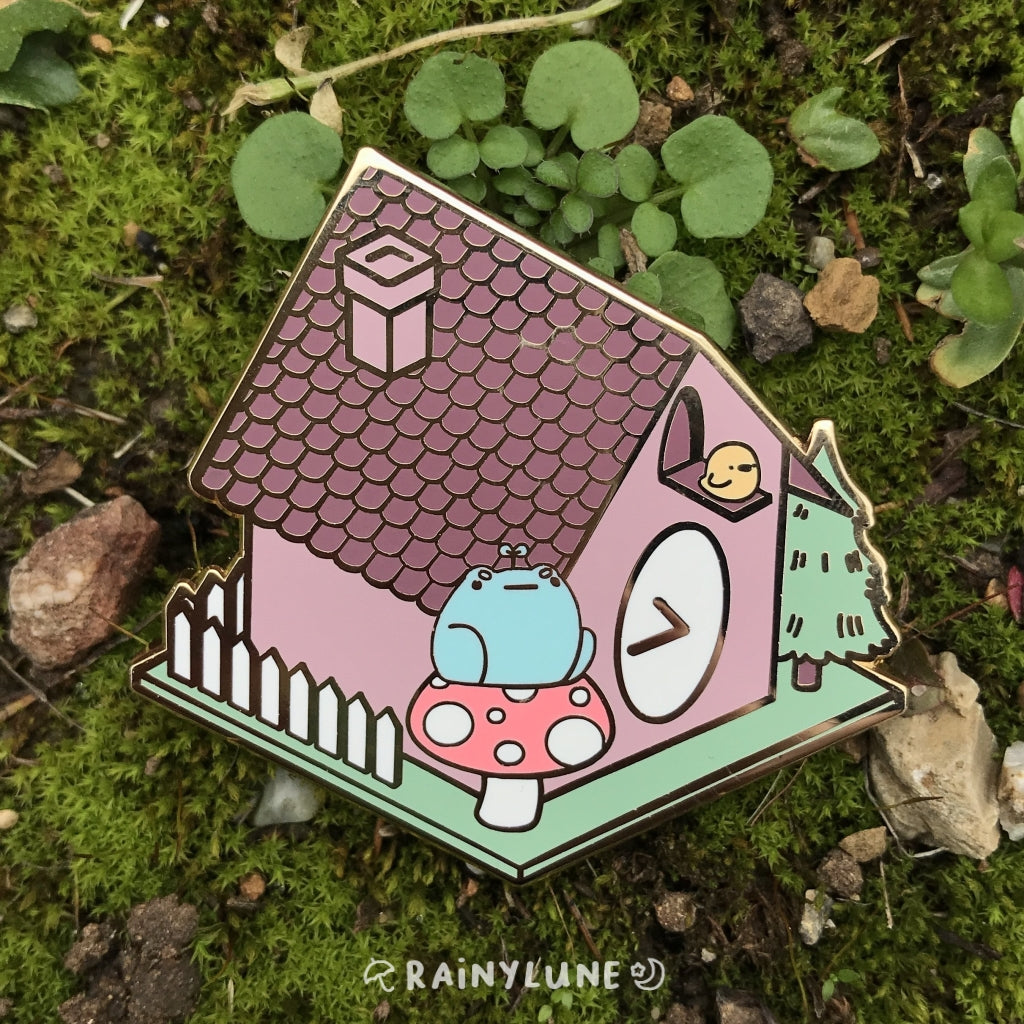 Clock Sprout Pin – rainylune